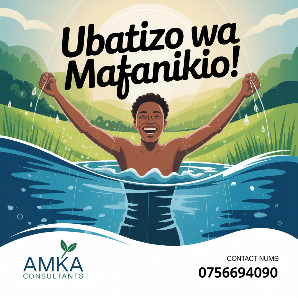 ‎Ubatizo Wa Mafanikio… – AMKA MTANZANIA